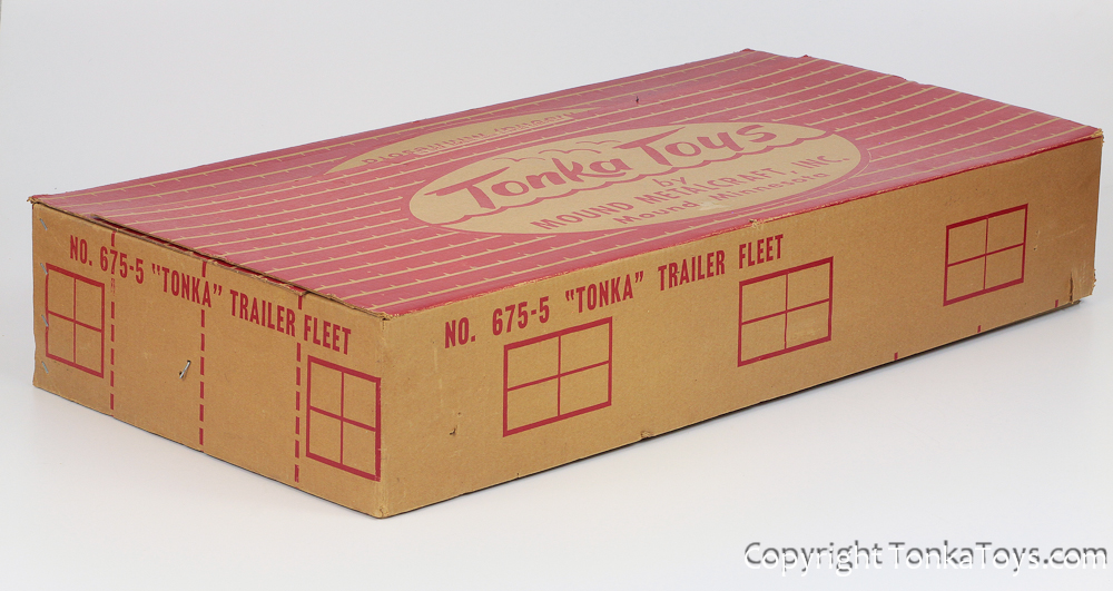 Selling Tonka Toys? Rare Near Mint Tonka Toys 1955 675-5 Trailer Fleet ...